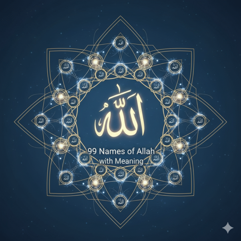99 Names of Allah with Meaning – Asma Ul Husna Explained